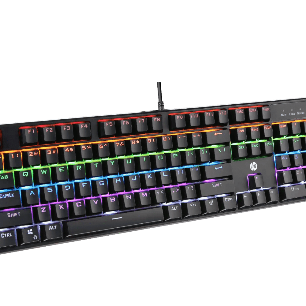 (KEYBOARD) HP GK320 Black Mechanical Blue Switch Gaming