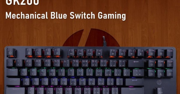 (KEYBOARD) HP GK200 Mechanical Blue Switch Gaming