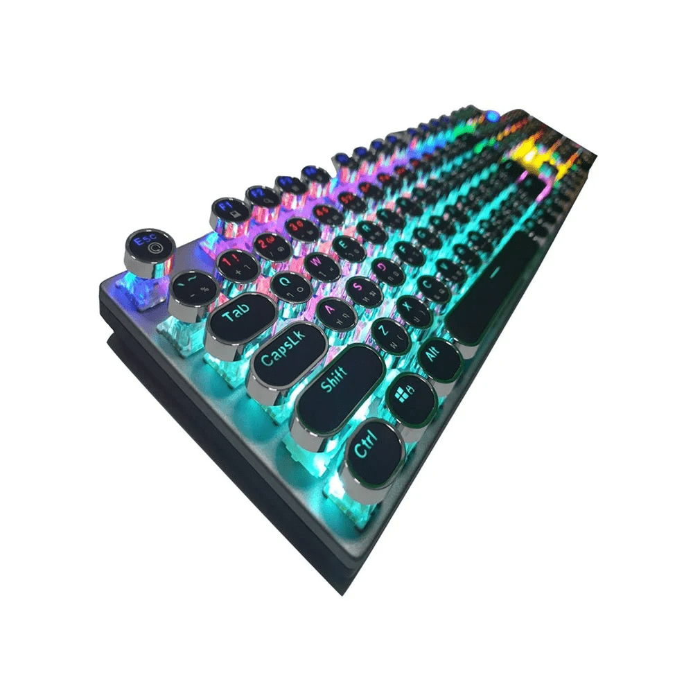 (KEYBOARD) HP GK400Y Black Mechanical Blue Switch Gaming
