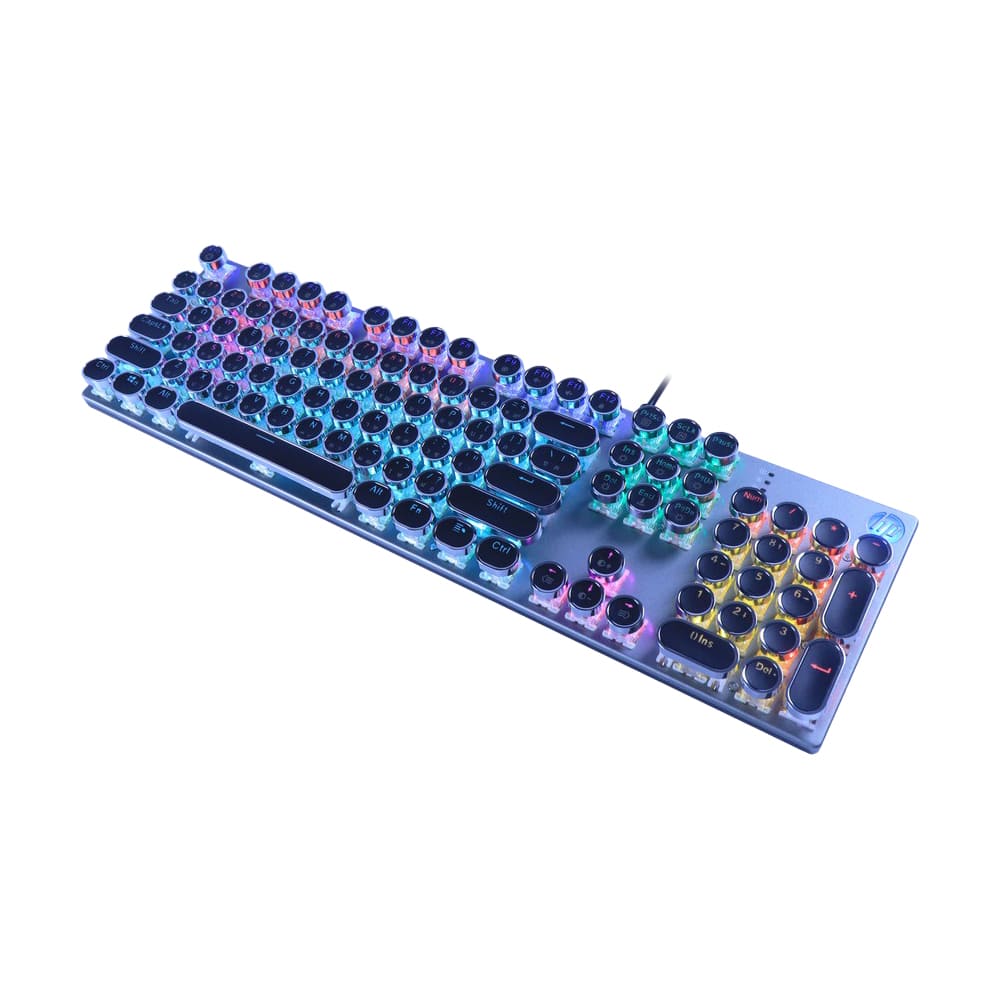 (KEYBOARD) HP GK400Y Black Mechanical Blue Switch Gaming
