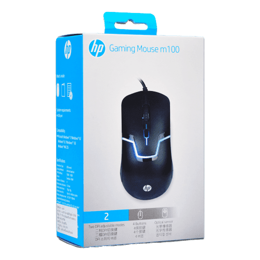 (Mouse)HP M100 Optical Gaming Mouse