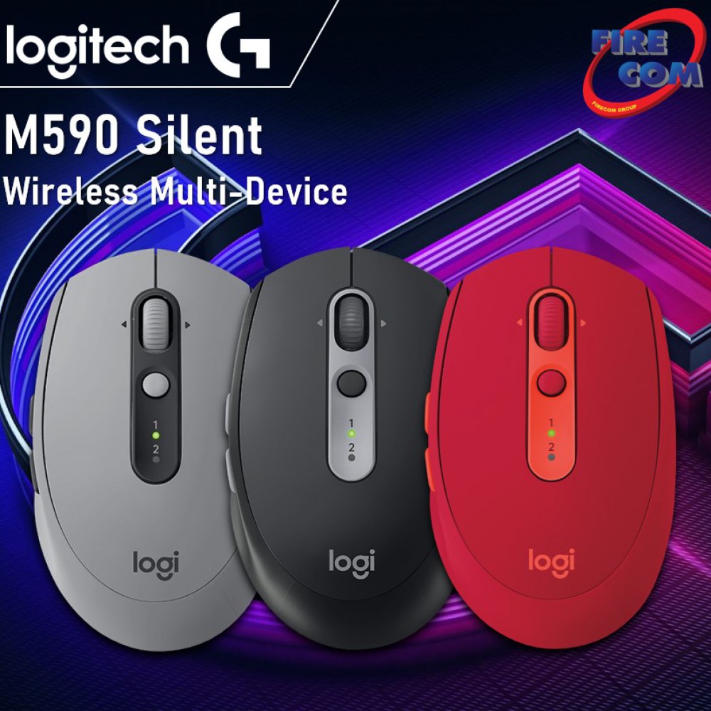(Mouse)Logitech M590 Silent Wireless Multi-Device
