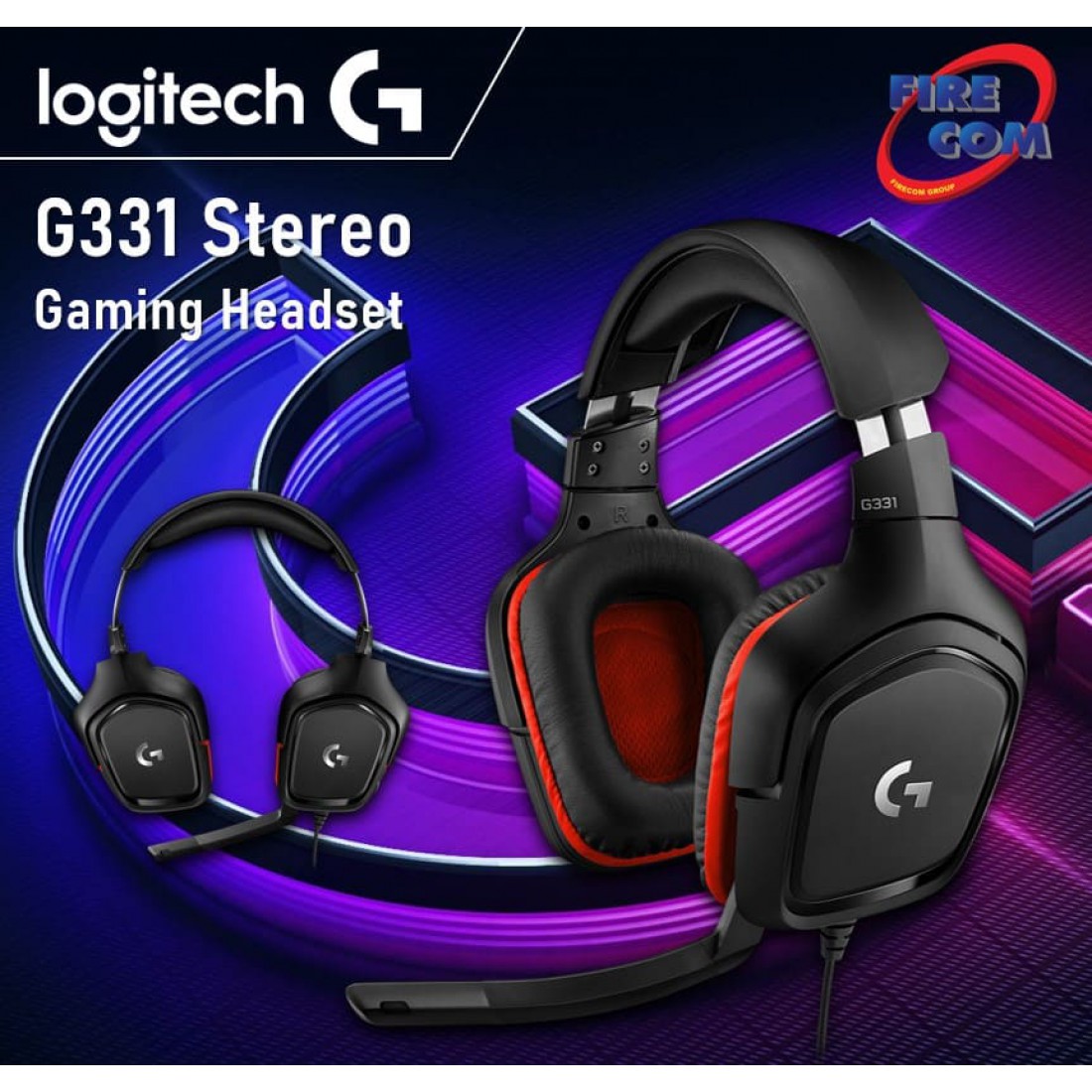 (HEADSET)Logitech G331 Stereo Gaming Headset