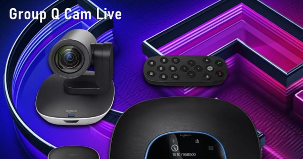 (WEBCAM)Logitech Conference Cam Group Q Cam Live
