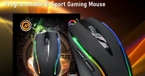 (Mouse)Neolution Raiden RGB Programmable E-Sport Gaming Mouse