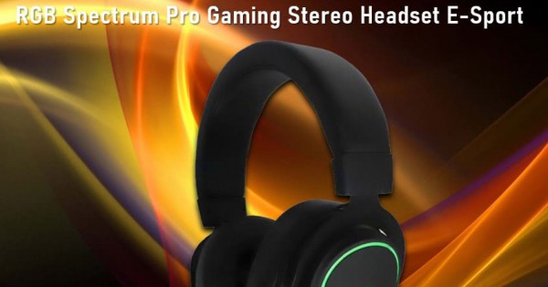 (HEADSET) Neolution Chronos RGB Spectrum Pro Gaming Stereo Headset E-Sport