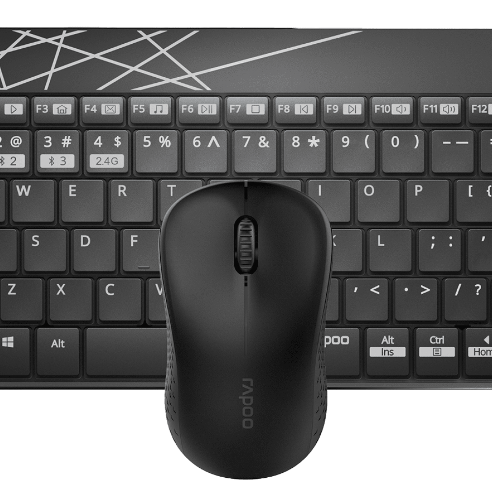 (KEYBOARD&MOUSE) Rapoo 8000M Multi-mode Wireless Bluetooth