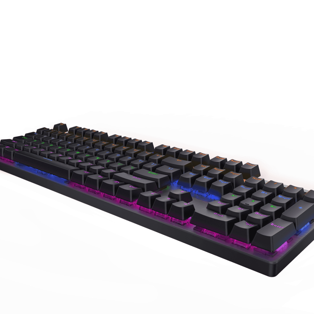 (KEYBOARD) Rapoo V500 RGB Backlit Mechanical Gaming Blue Switch Edition