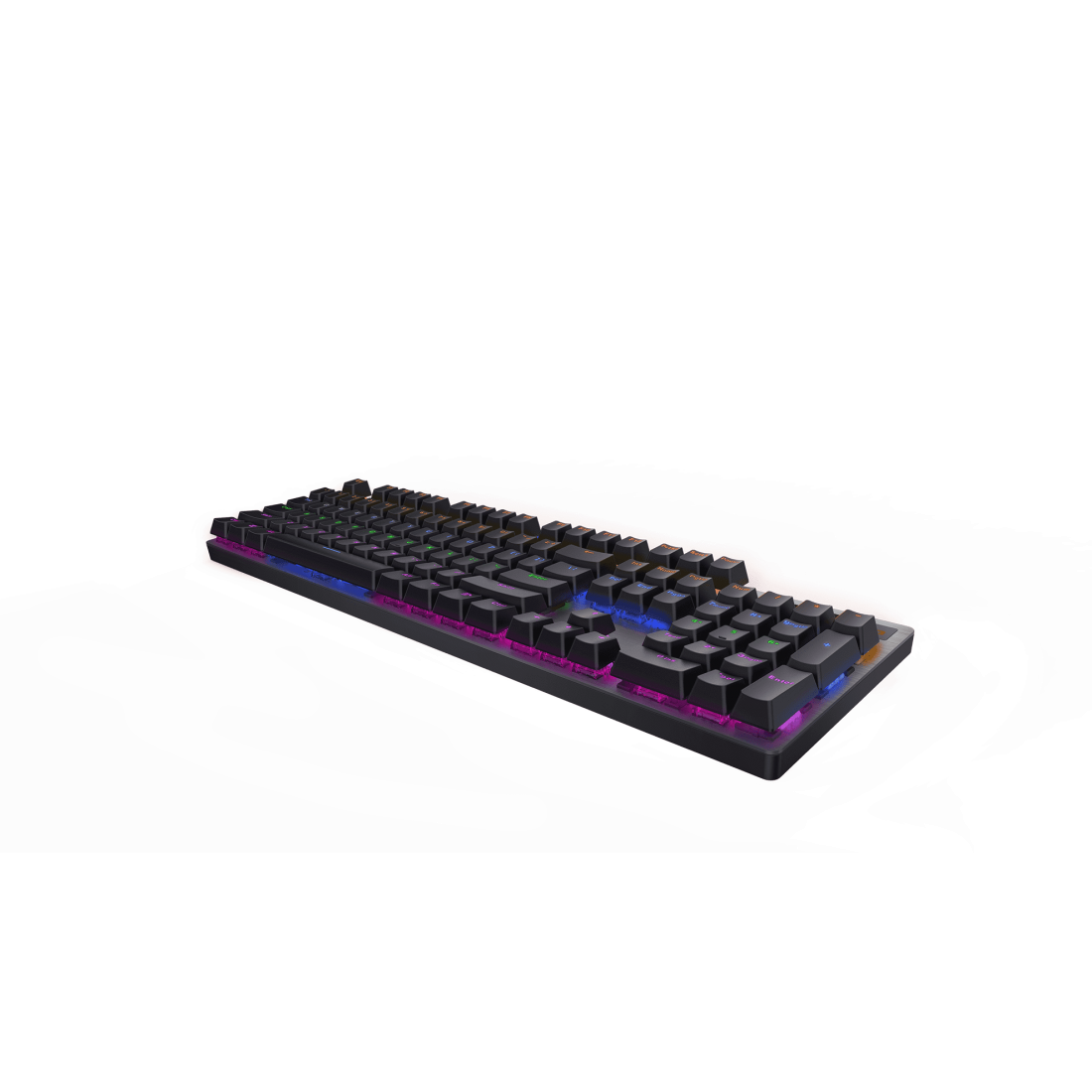 (KEYBOARD) Rapoo V500 RGB Backlit Mechanical Gaming Blue Switch Edition