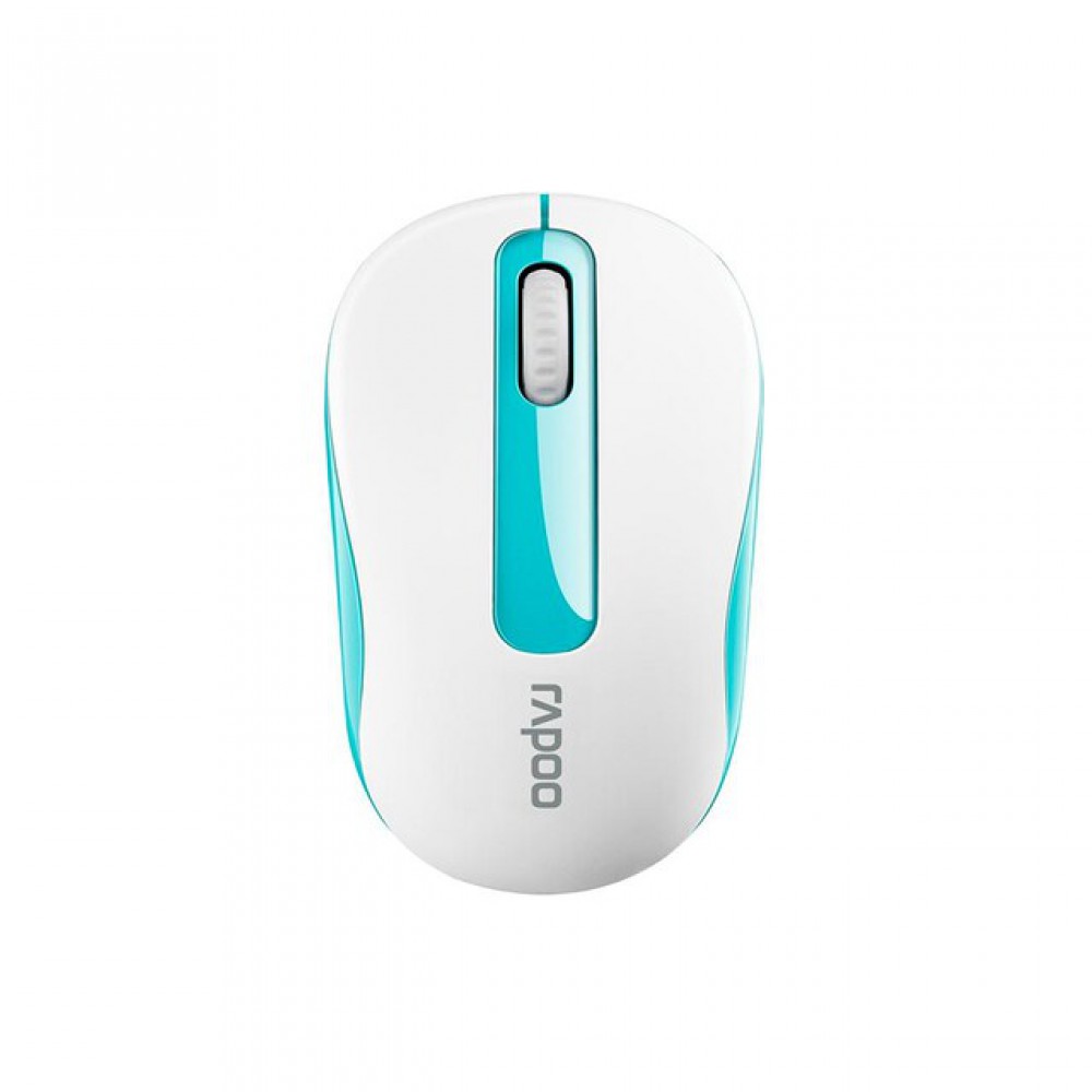 (Mouse) Rapoo M10 Plus BK,RD,BL Wireless Optical Mouse (MSM10PLUS-WH)