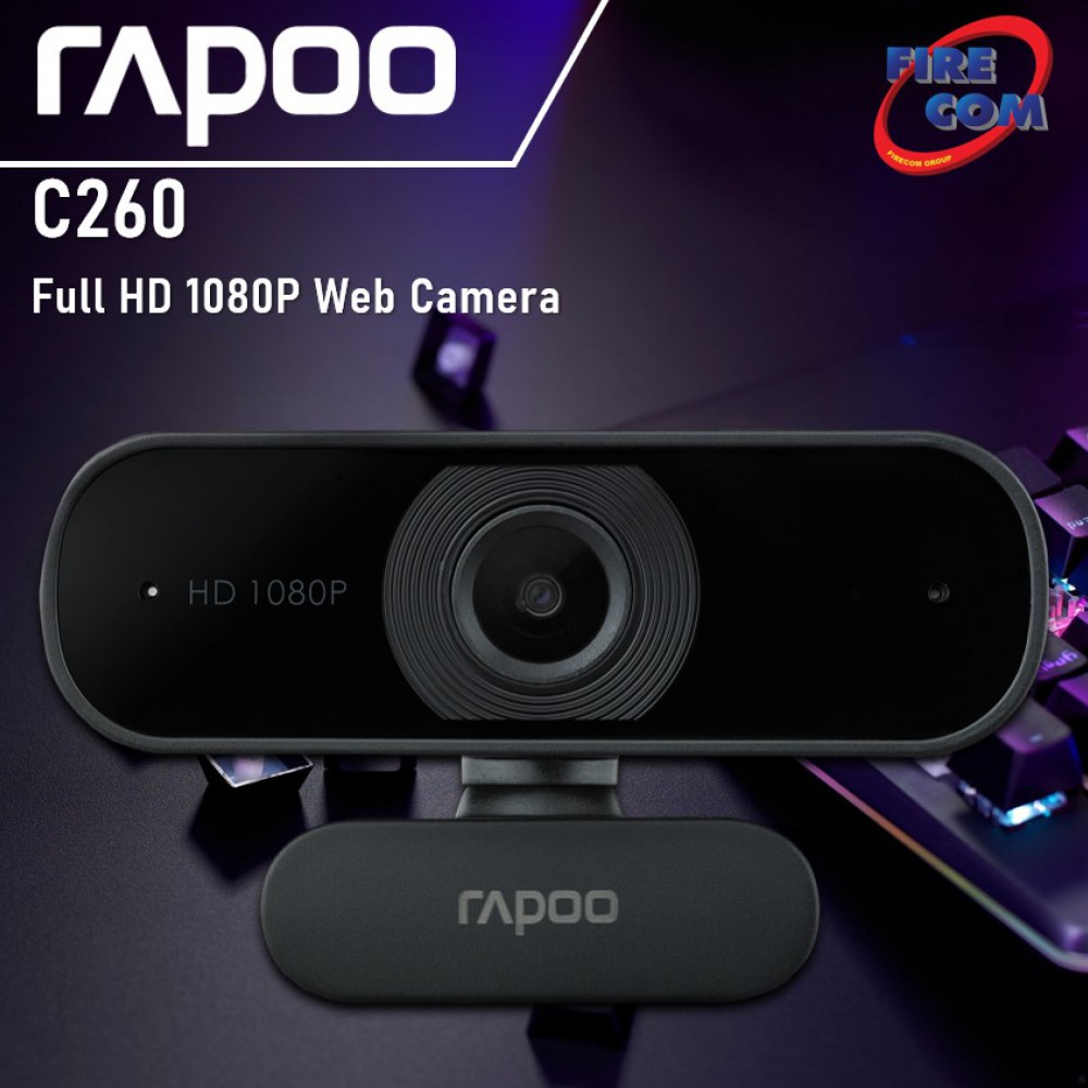 (WEBCAM) Rapoo C260 Full HD 1080P Web Camera