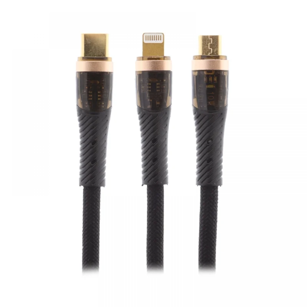 Sgear CA003 3in1 Type-C,Micro,Lightning 1.5m 6A 100W สามารถออกใบกำกับ ...