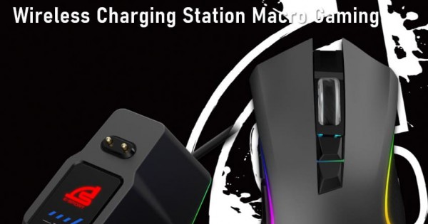 (Mouse)Signo WG-900 Vortex RGB Wireless Charging Station Macro Gaming