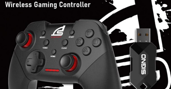 (JOYCONTROLLER)Signo WC-691 Modelos Wireless Gaming Controller