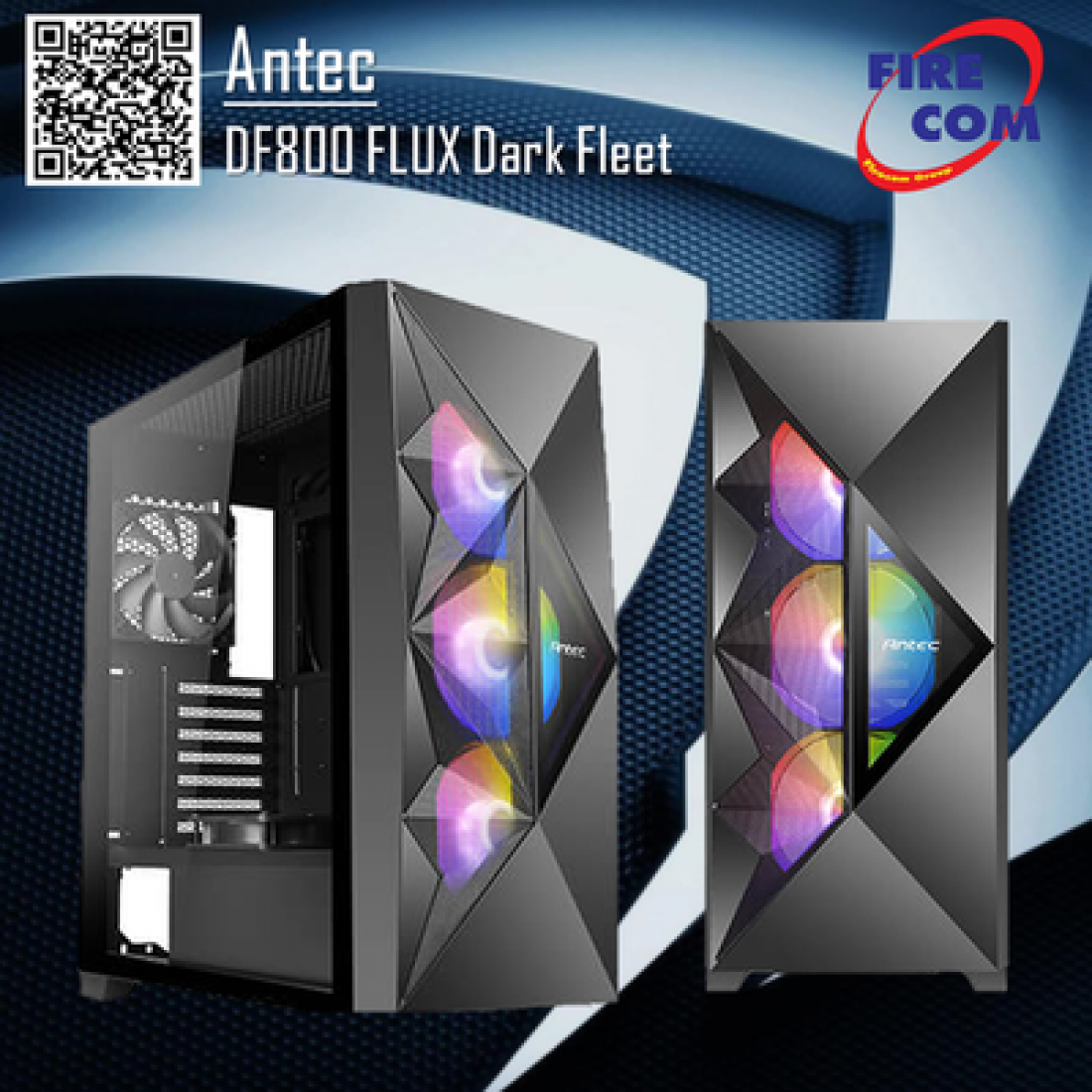 Case Antec DF800 FLUX Dark Fleet Mid-Tower