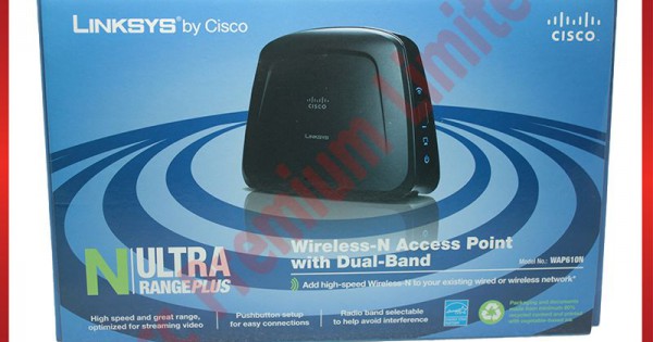 (สินค้าล้างสต๊อก) Router Linksys WAP610N Wireless-N Access Point