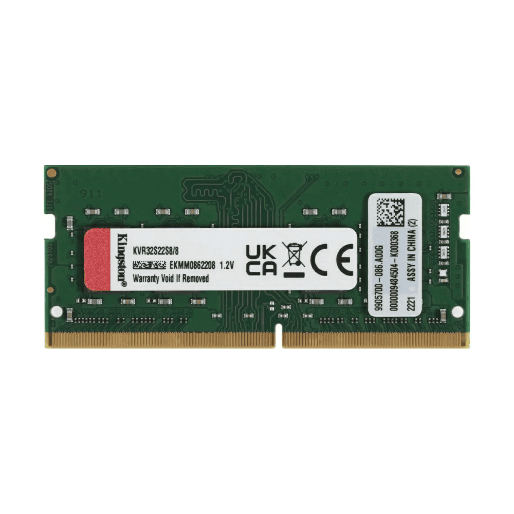 แรมโน๊ตบุ๊ค RAM NB Kingston 8 Gb/3200 DDR4 1.2V(KVR32S22S8/8WP) สามารถ ...