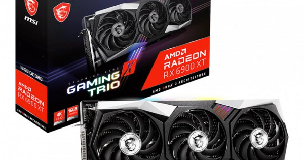 VGA MSI Radeon RX 6900 XT 16Gb GDDR6 Gaming X Trio (Radeon RX 6900 XT ...