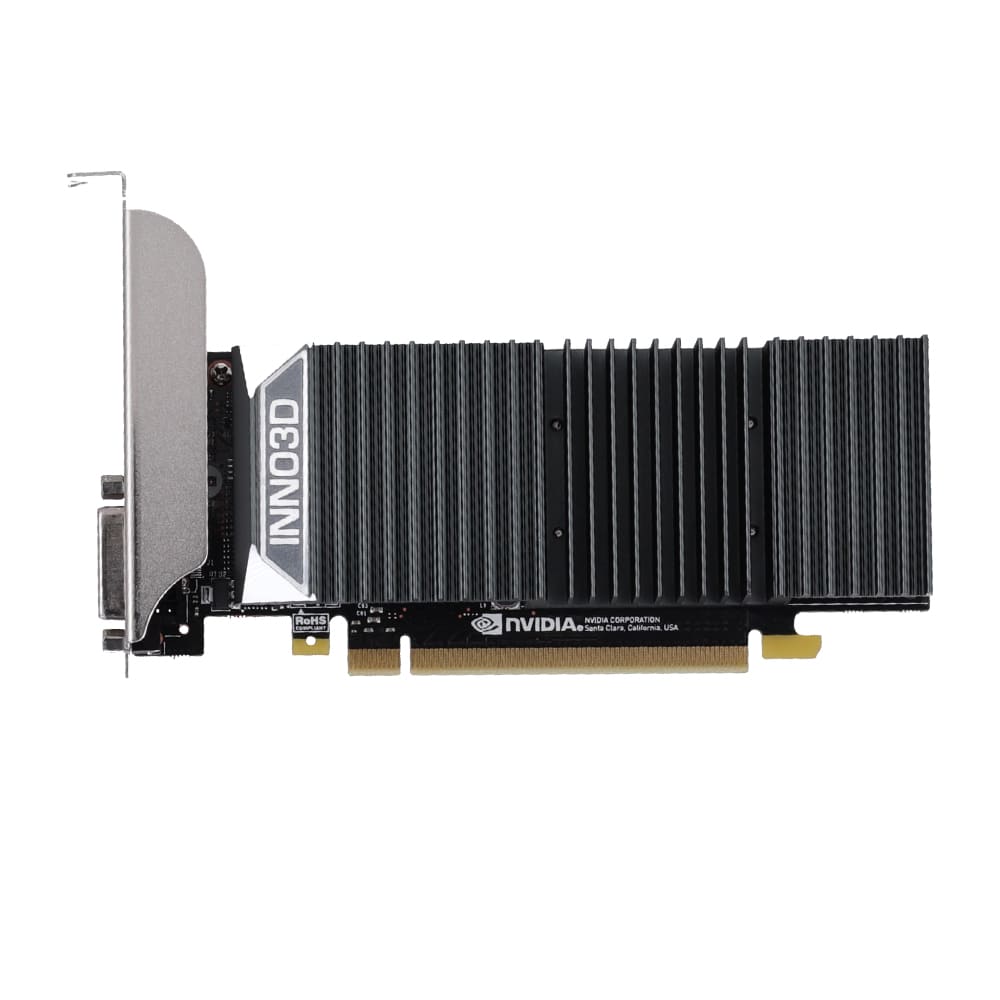 การ์ดจอ VGA INNO3D GEFORCE GT1030/2GB GDDR5 (N1030-1DDV-E5BL) สามารถออก ...