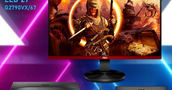 Monitor AOC G2790VX/67 27" LED Black/Red FHD Gaming