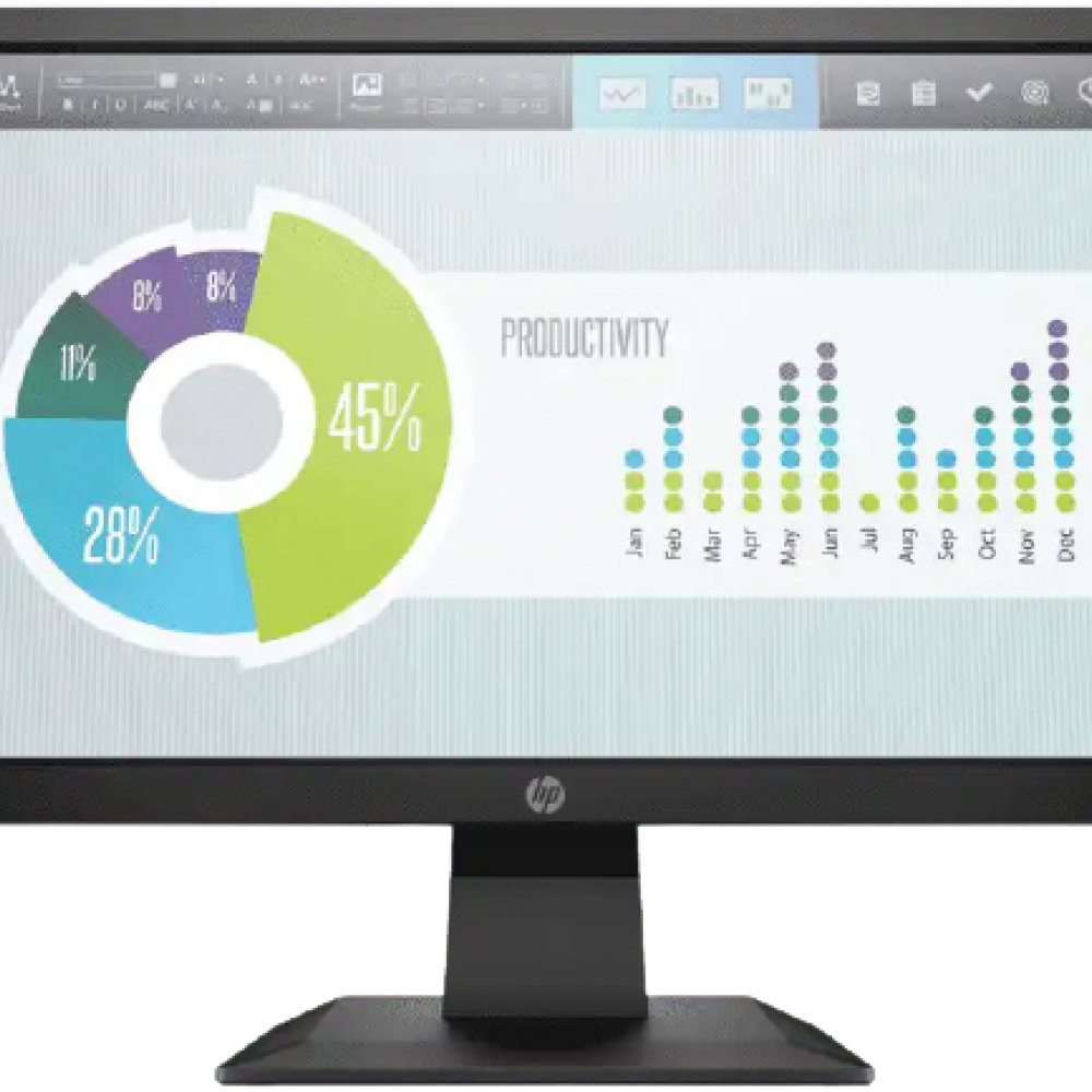 (Monitor)Hp P204v 20"