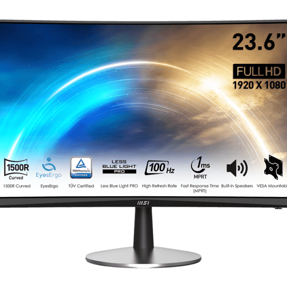 Monitor MSI PRO MP2422C 23.6" CURVED 1500R สามารถออกใบกำกับภาษีได้