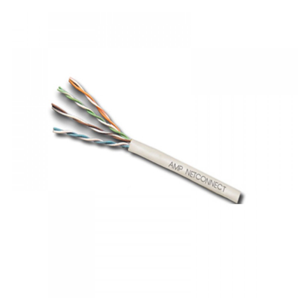 LAN CABLE AMP,Commscope LAN Cable UTP CAT5E (6-0219590-2-BOX) (กล่อง ...