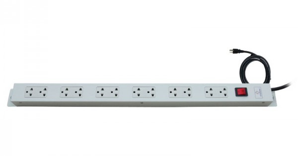 Powerline Wall Rack 12 Outlet Universal มี Surge(G7-00012)