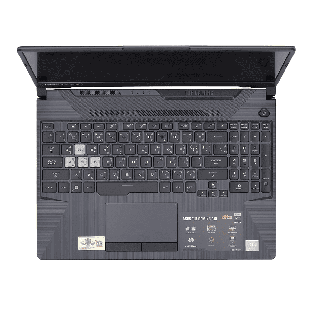 Notebook Asus TUF Gaming F15 FA506NCR-HN007W (Graphite Black) ลงโปรแกรมพร้อมใช้งาน/สามารถออก ...