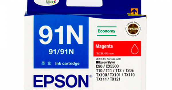 INK EPSON T091N Magenta (T107390) ink cartirdge - T10, T11, T20E - Pigment